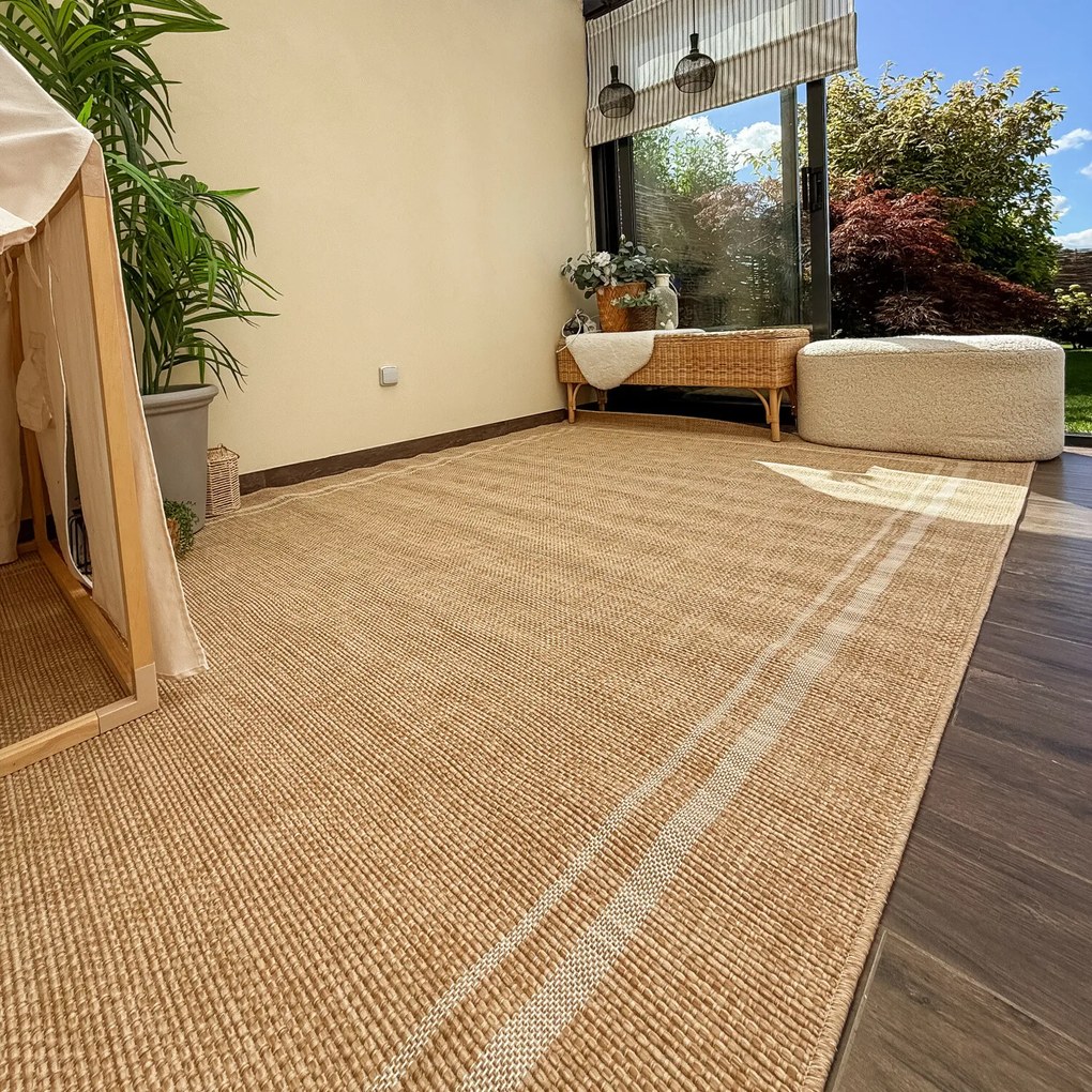 Balta, Kusový koberec Jack 28805-050 – na ven i na doma, 120x170, béžová, chodba / předsíň