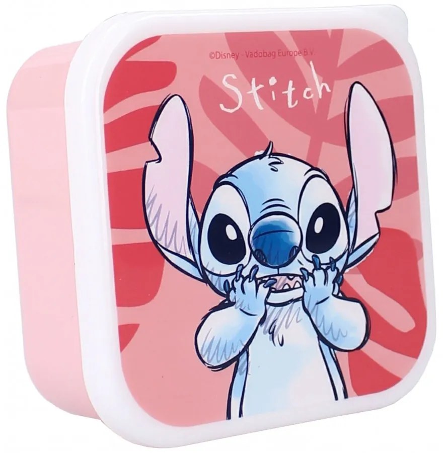 Svačinové boxy Lilo a Stitch - sada 3 ks