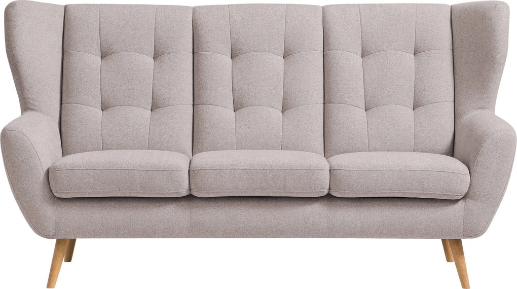 XXXLutz TŘÍMÍSTNÁ POHOVKA, dřevo, textil, kompozitní dřevo, béžová Niels Andersson - Pohovky - 000694003701