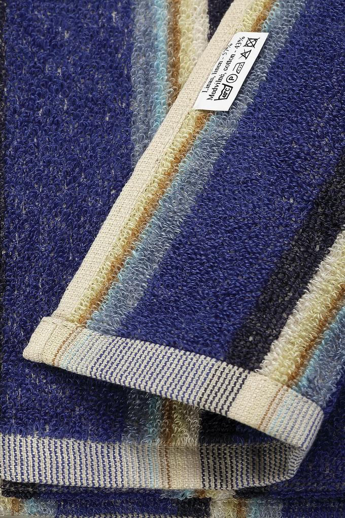 Wooline Saunový masážní ručník, pestrobarevný Barva: Pestrobarevná - růžová