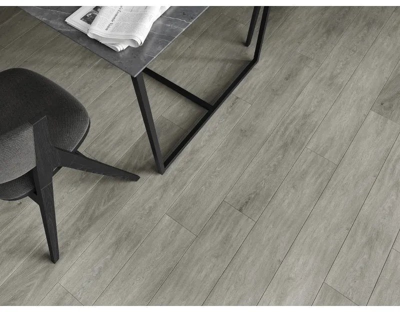 Mexen Redmond, vinylová podlaha 1240x182 mm SPC 6,5 mm, IXPE 1,5 mm, 4stranná V-drážka, dub, F1027-1240-182-505-4V1-01