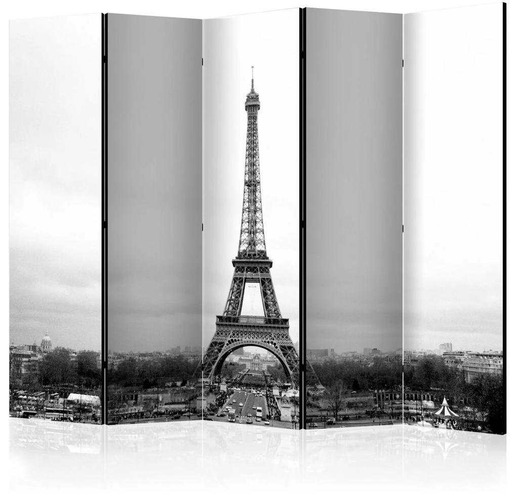 Paraván - Paris: black and white photography II [Room Dividers] 225x172