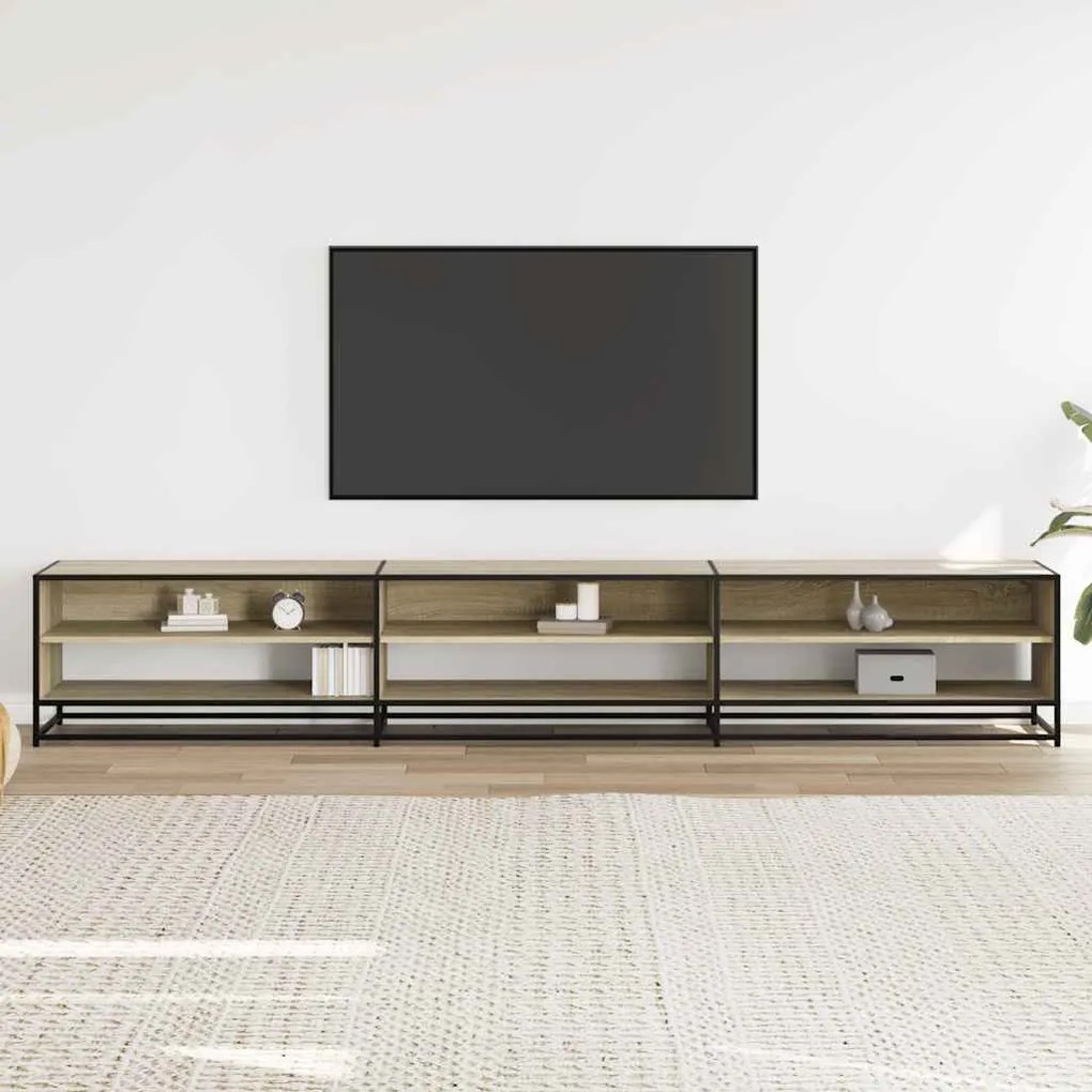 TV skříňka dub sonoma 270 x 40 x 46 cm kompozitní dřevo 3300811