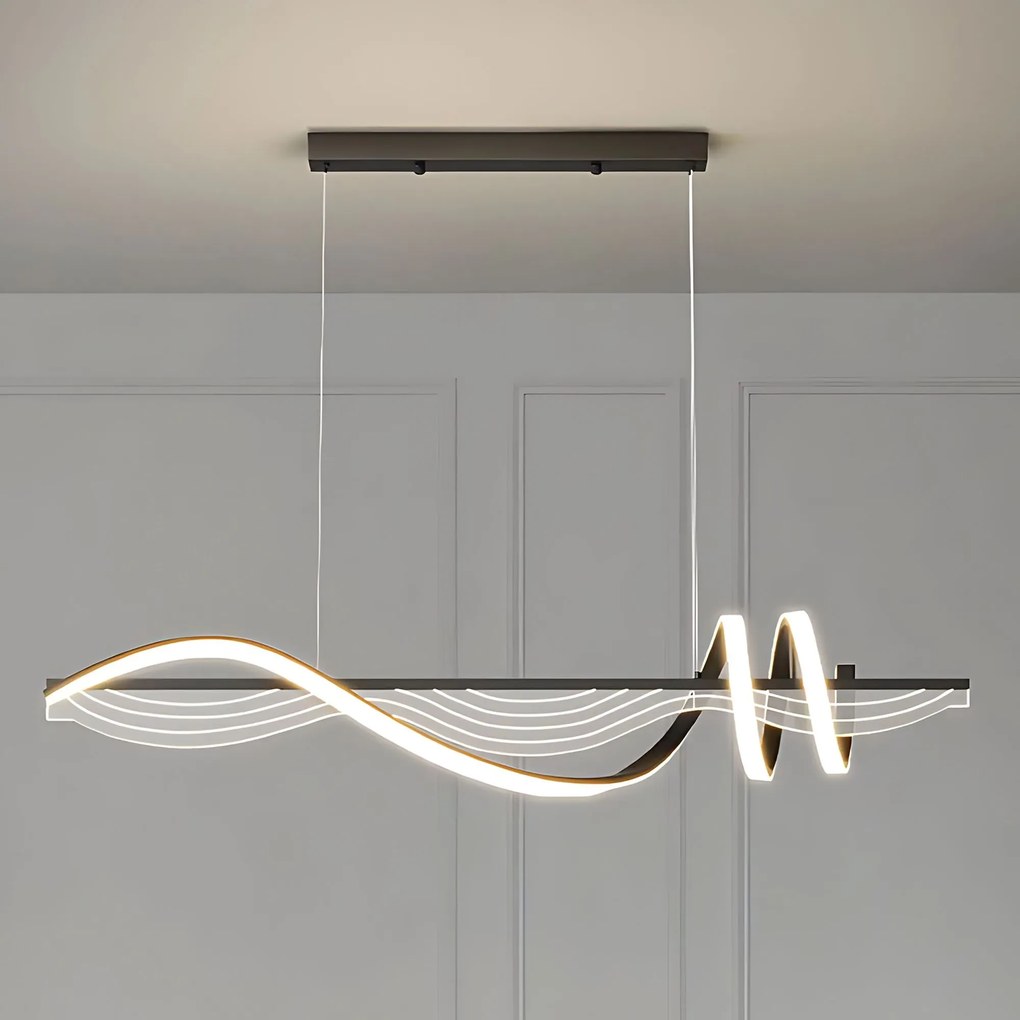 Toolight Závěsné LED osvětlení E3 LHJ041-CP 100 cm černé