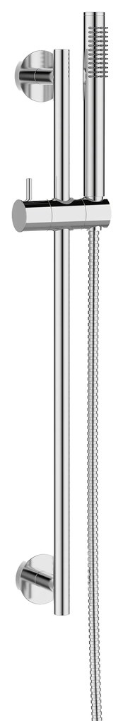 Invena Alonia, sprchový sloup s ruční sprchovou soupravou, 1-funkce, chromová, INV-AU-70-Z01-V