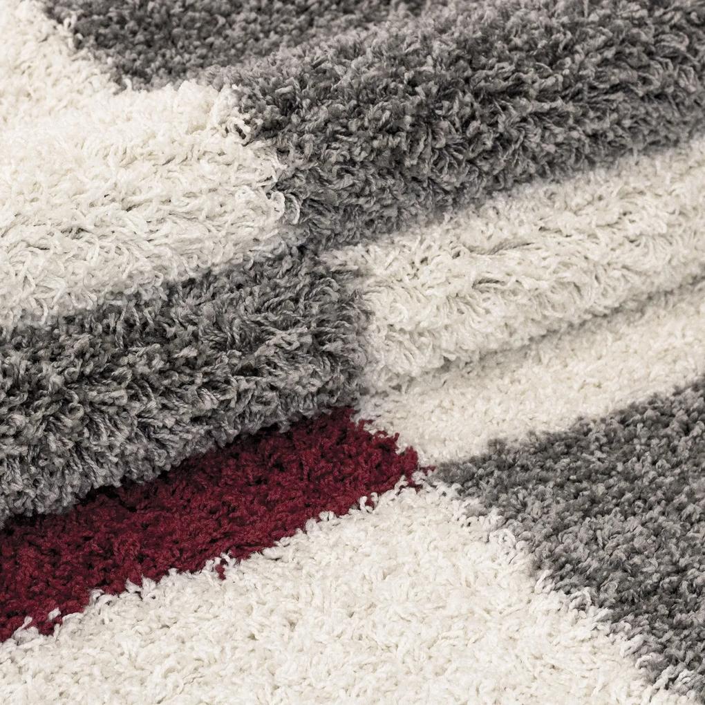 Ayyildiz Kusový koberec GALA 2505, Červená Rozměr koberce: 100 x 200 cm