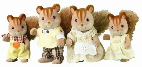 Sylvanian Families Rodina ježků