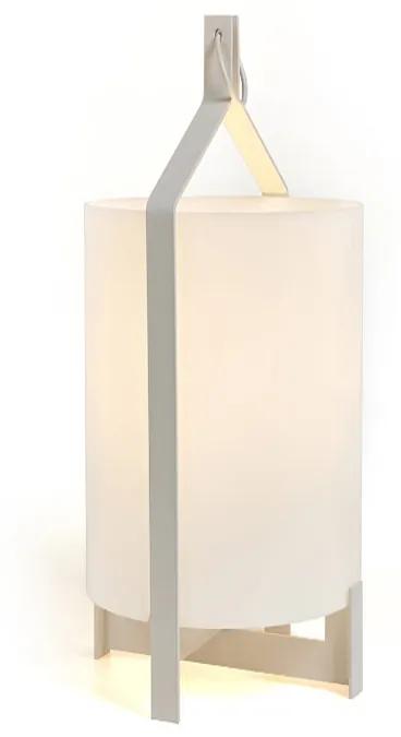 Přenosná lampička v designu ruční lucerny Fanal Portable Barevná varianta: Bílá / Bílá