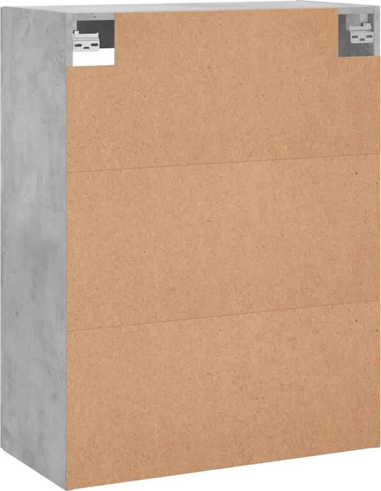 vidaXL Nástěnná skříňka 69,5 x 34 x 90 cm [828472] Barva: Černá