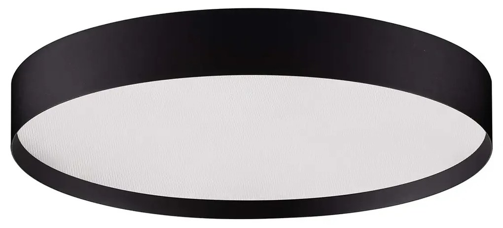 LED stmívatelné černé moderní stropní svítidlo Roi 2