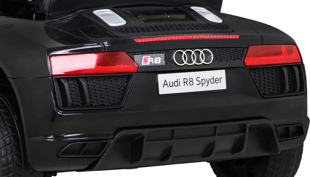 Ramiz Elektrické autíčko Audi R8 pro děti černé na akumulátor