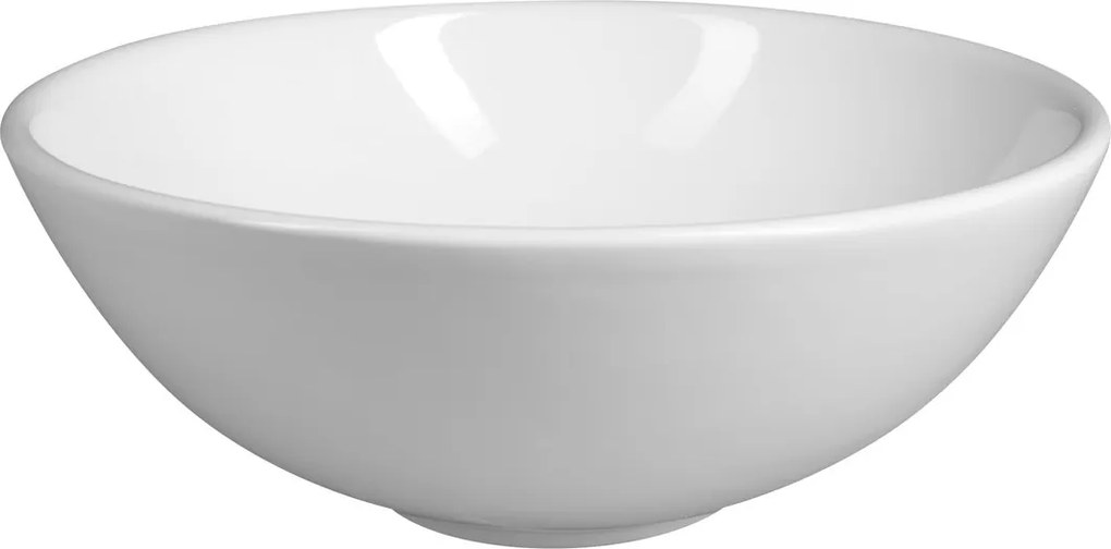 Aqualine Aqualine, Keramické umyvadlo na desku, průměr 40cm, bílá, 40155