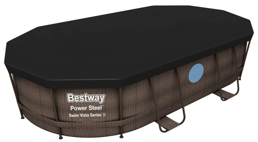 Bestway Bazén Power Steel s příslušenstvím 488 x 305 x 107 cm