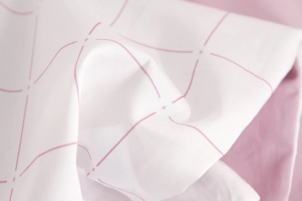 Saténový povlak na polštář Royal Dream - soft pink Velikost: 70 x 90