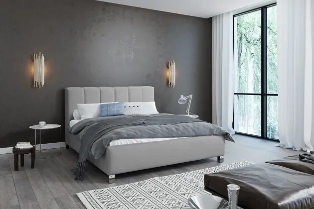 Čalouněná postel Boa Vista 180x200 vč.roštu a úp, bez matrace