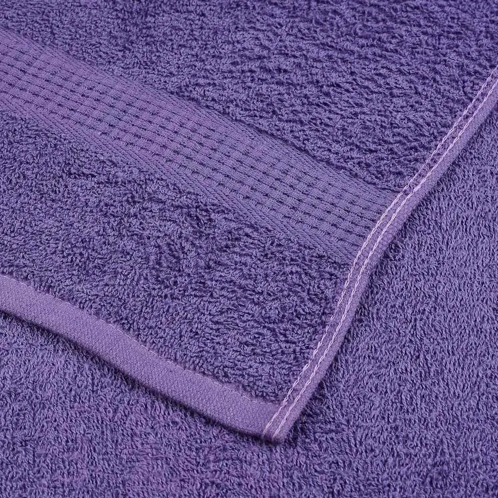 Ručníky FROGN 4 ks fialové 100x150 cm 360 g/m² 136885