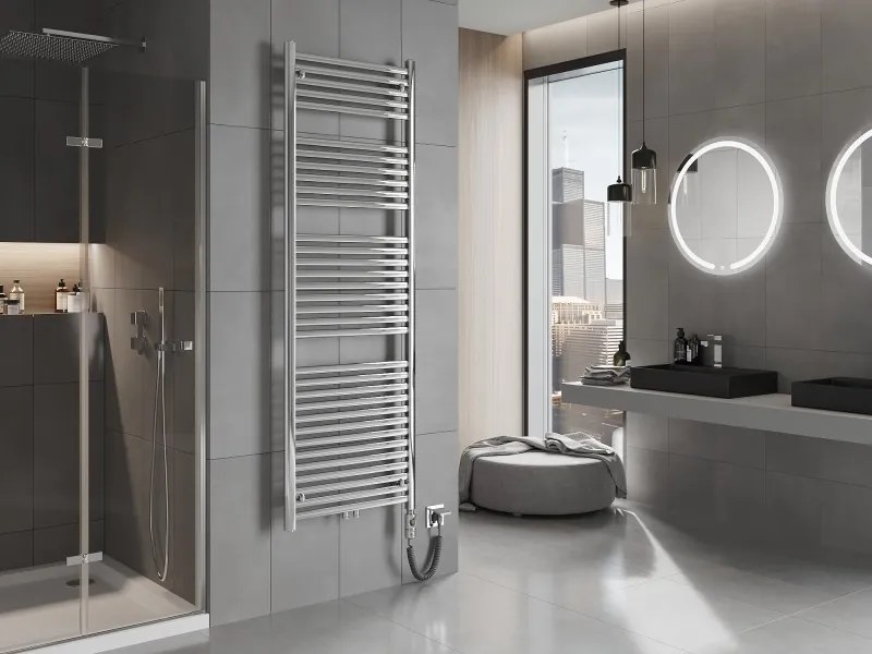 Mexen Hades, elektrické topné těleso 1800 x 600 mm, 900 W, chromová, W104-1800-600-2900-01