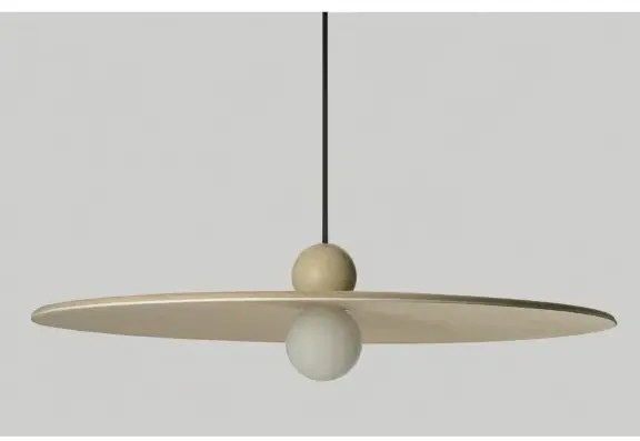 Designový lustr Freya béžová