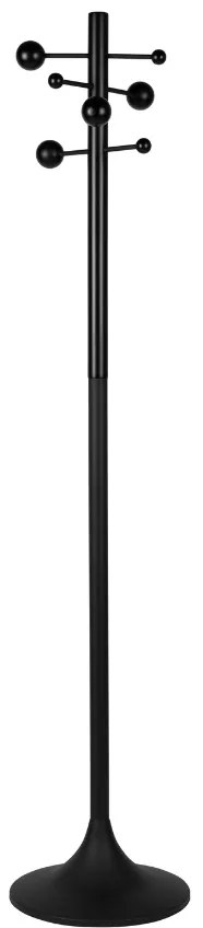 Černý stojací věšák ZUIVER JASON 175 cm