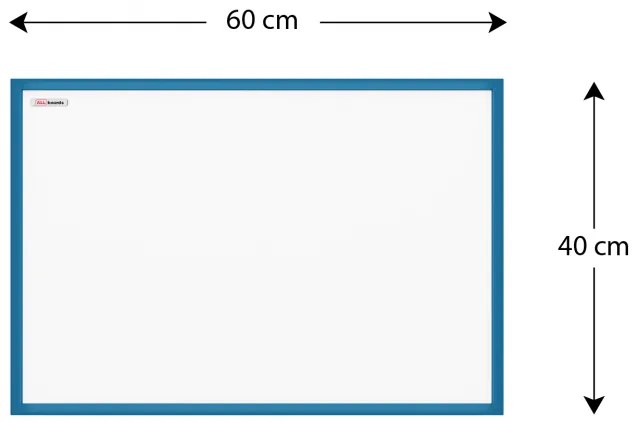 Magnetická tabule 60 x 40 ALLboards COLOR TM64B