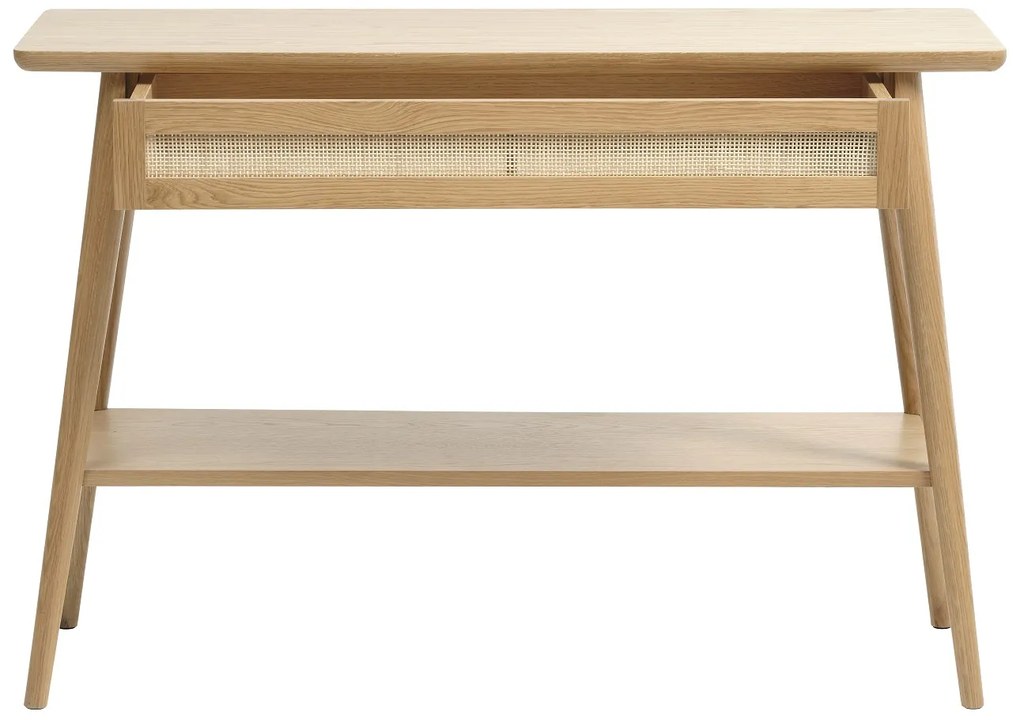Designová konzole Tallys 110 cm přírodní dub