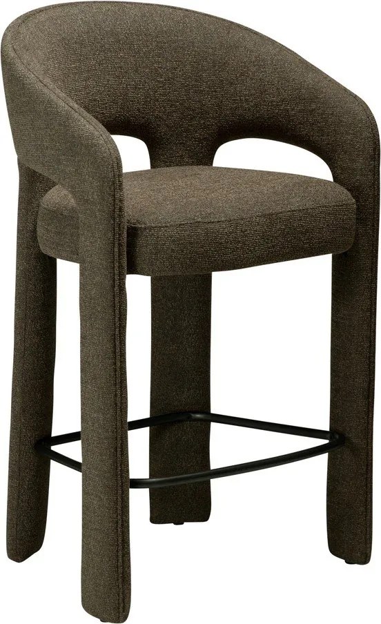Khaki barová židle (výška sedáku 67 cm) Splendor – DAN-FORM Denmark