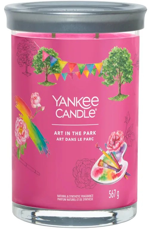 Yankee Candle – Signature Tumbler svíčka Art in the Park (Umění v parku) Velikost: střední 340 g