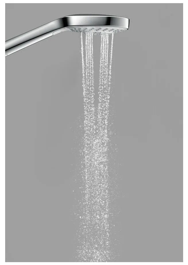 Hansgrohe Croma Select E, ruční sprcha Multi EcoSmart 9 l/min, bílá/chromová, HAN-26811400