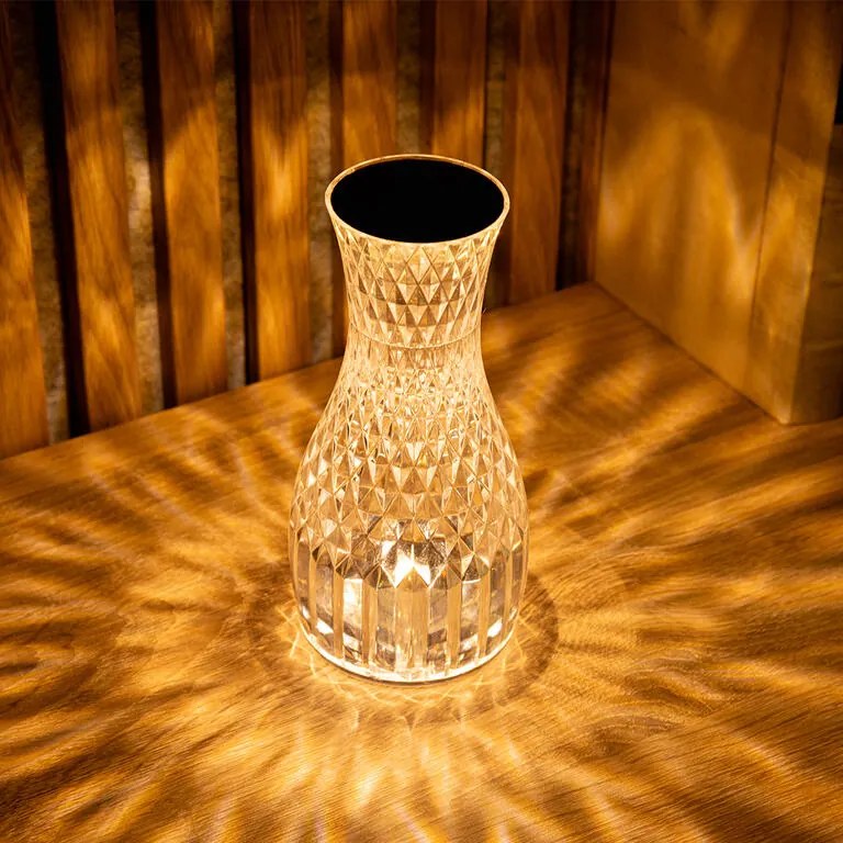 Ozdobná LED lampa KRYSTAL