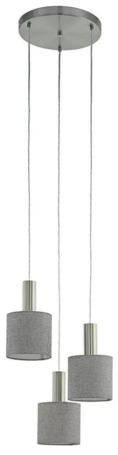 Eglo 97673 - Lustr na lanku CONCESSA 2 3xE27/60W/230V 97673
