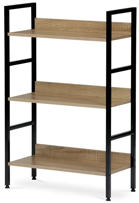 Regál, mdf, hnědá, GD-313 OAK