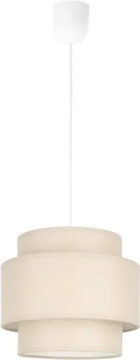 BRILAGI - Lustr na lanku RESNA 1xE27/60W/230V pr. 20 cm béžová