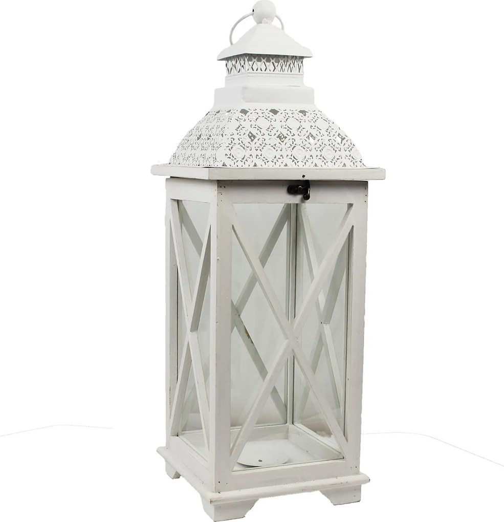 Dřevěná lucerna Morex D1143, střední, 61 cm