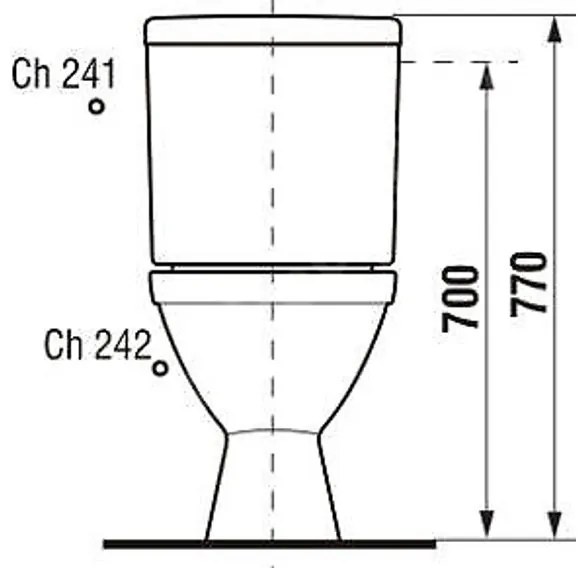 Jika Lyra Plus Kombinační klozet H8263860002411