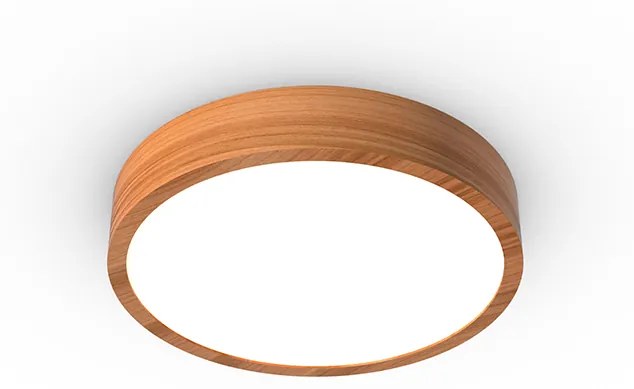 Masivní dřevěné svítidlo woodLED Round Ceiling  Masivní dřevěné svítidlo Woodled Round Ceiling Dřevodekor: Třešeň Evropská, Průměr: 590 mm, Teplota…