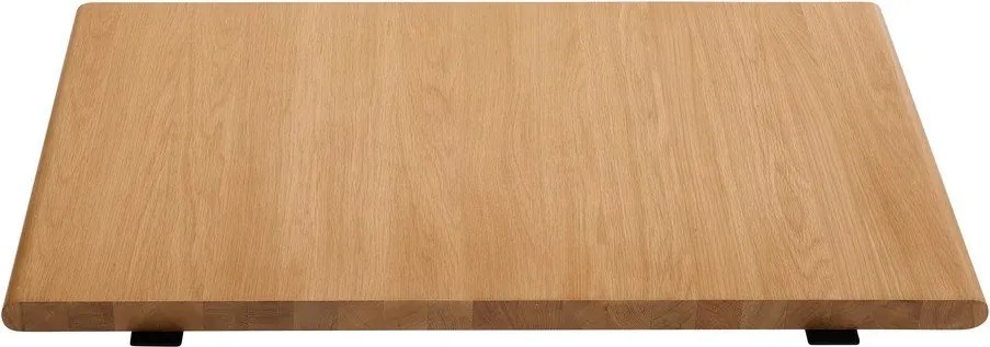Přídavná deska k jídelnímu stolu v dekoru dubu 45x95 cm Flow – Unique Furniture