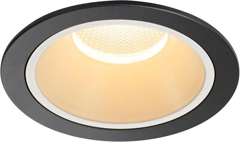 LA 1004016 NUMINOS® DL XL vnitřní LED zápustné stropní svítidlo černá/bílá 3000 K 55° - BIG WHITE