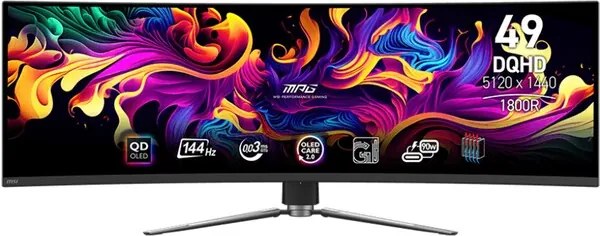 MSI MPG 491CQP QD-OLED Černá