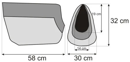 Přepravní taška R2 ekokůže, černá