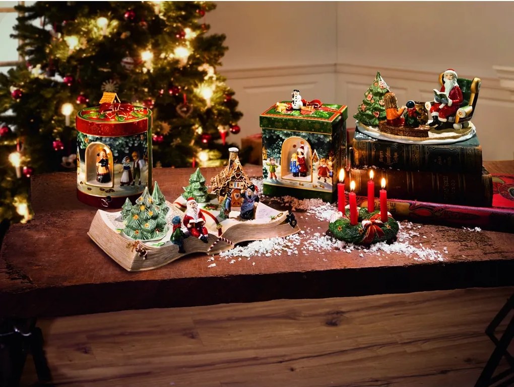 Villeroy&Boch Vánoční vláček se sněžítkem, Christmas Toys, 22 cm