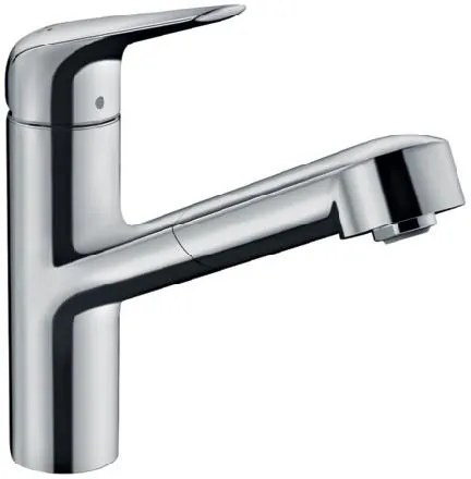 Hansgrohe Focus M42 - Dřezová baterie M4214-H150 s výsuvnou sprškou, sBOX, chrom 71829000