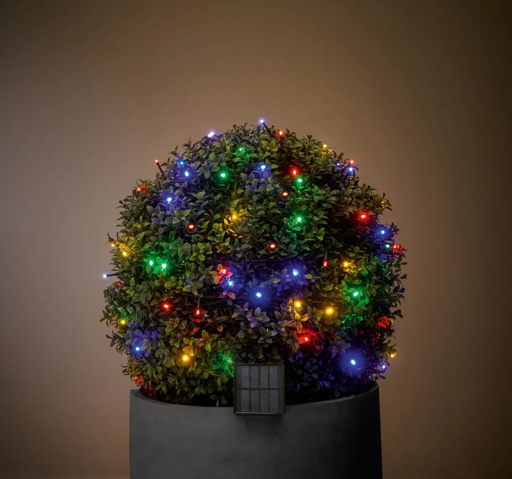 Livarno® Solární světelný LED řetěz, 100 LED (barevná)