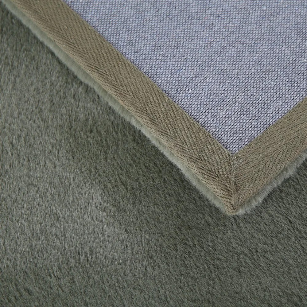 Zelený pratelný koberec 60x110 cm Pouffy – Ayyildiz Carpets