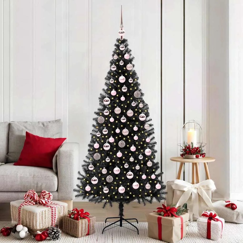 Vánoční stromeček Černá 180 cm PVC 3396480