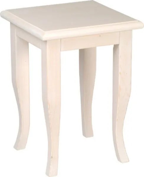 RETRO stolička 33x45x33cm, starobílá (1683) SAPHO