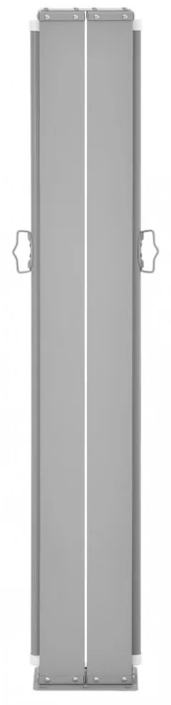 Zatahovací boční markýza 100x600 cm Dekorhome Krémová