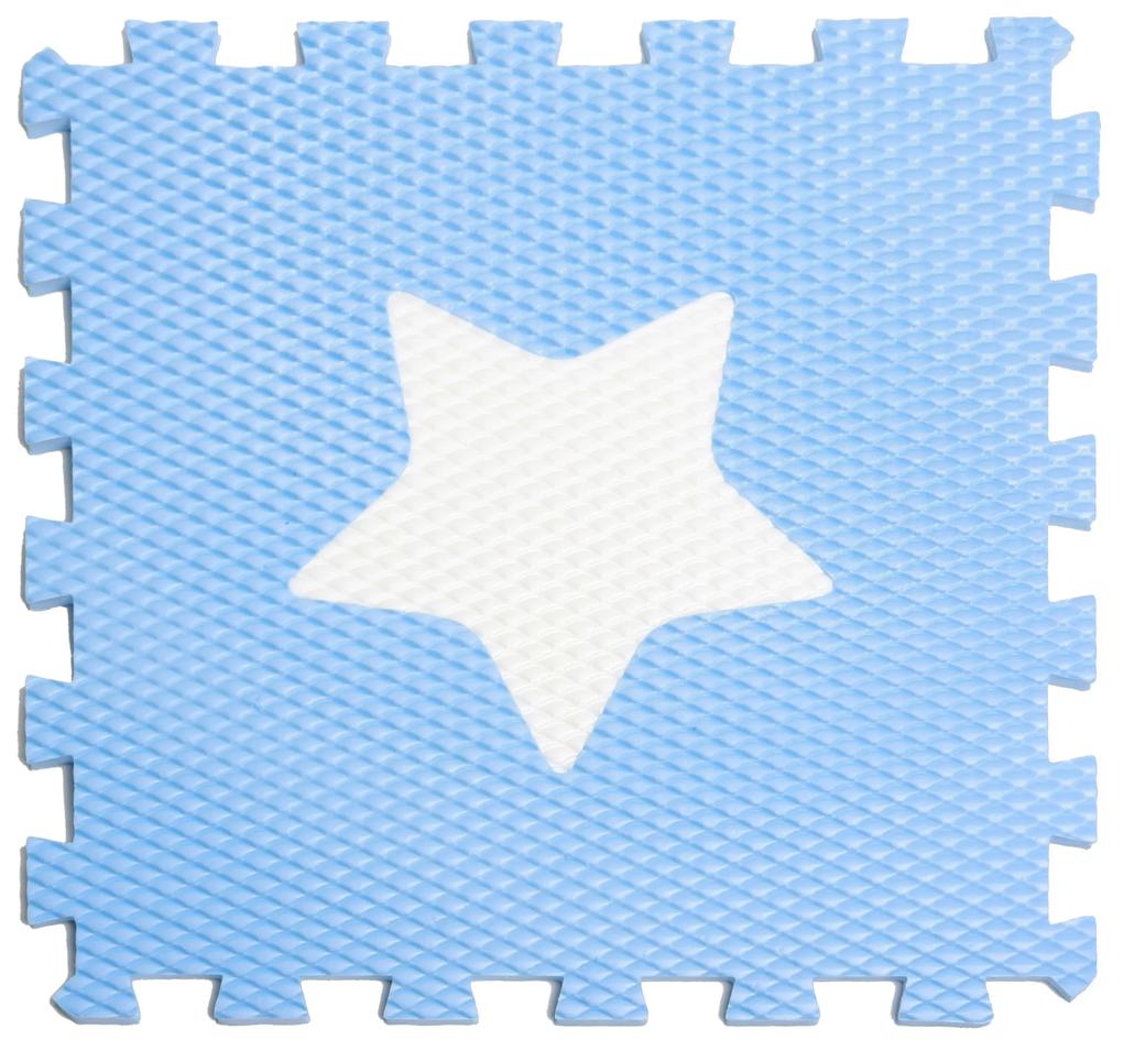 VYLEN Minideckfloor s hvězdičkou Barevná kombinace: Hnědý s bílou hvězdičkou