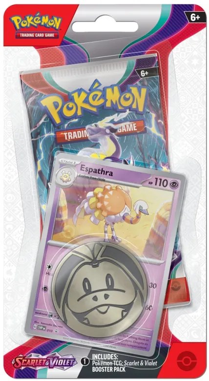 Pokémon Pokémon TCG: SV01 Scarlet and Violet - Espathra Checklane Booster