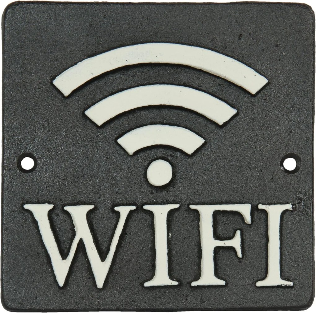 Cedulka WiFi - 12*12 cm