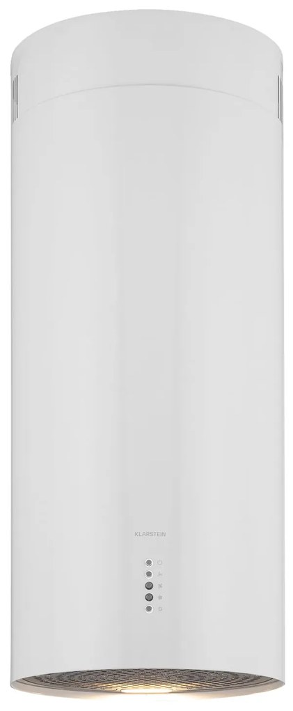 Klarstein Bolea, digestoř, 38 cm, ostrůvková, 651 m³/h, LED, filtry s aktivním uhlím, nerezová ocel